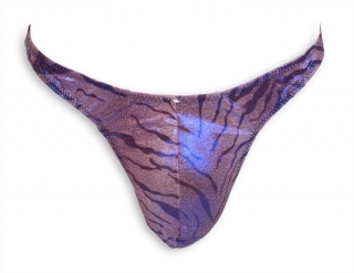 String pour homme zèbre