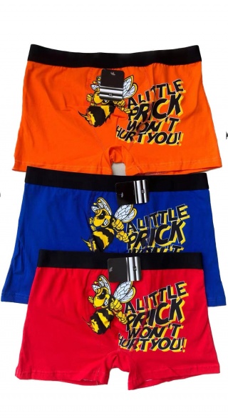 Grossiste L.dessous - Lot de Lots de boxer fantaisie homme, Lingerie homme